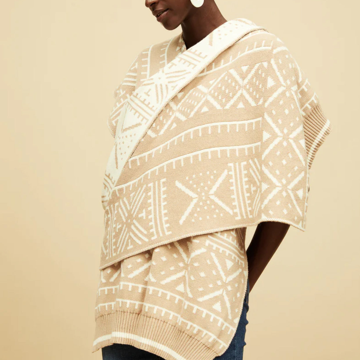 Kichana Wrap - Sand Linen – モダン・アフリカ雑貨のお店「LEKKER AFRICA」